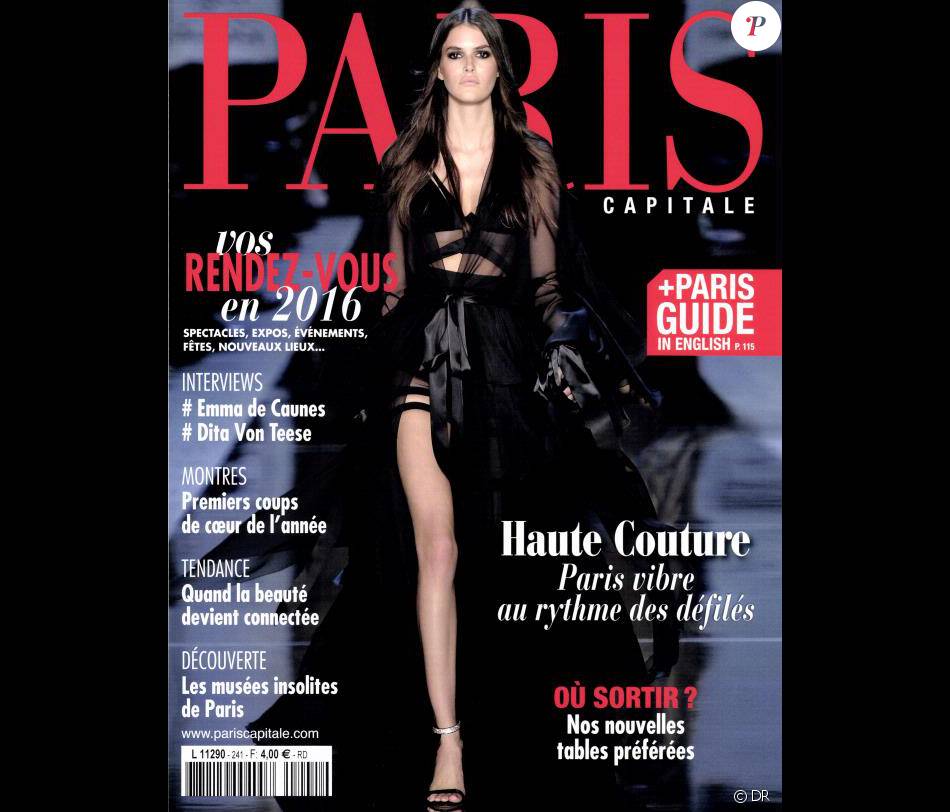 Le magazine Paris Capitale du mois de février 2016 - Purepeople