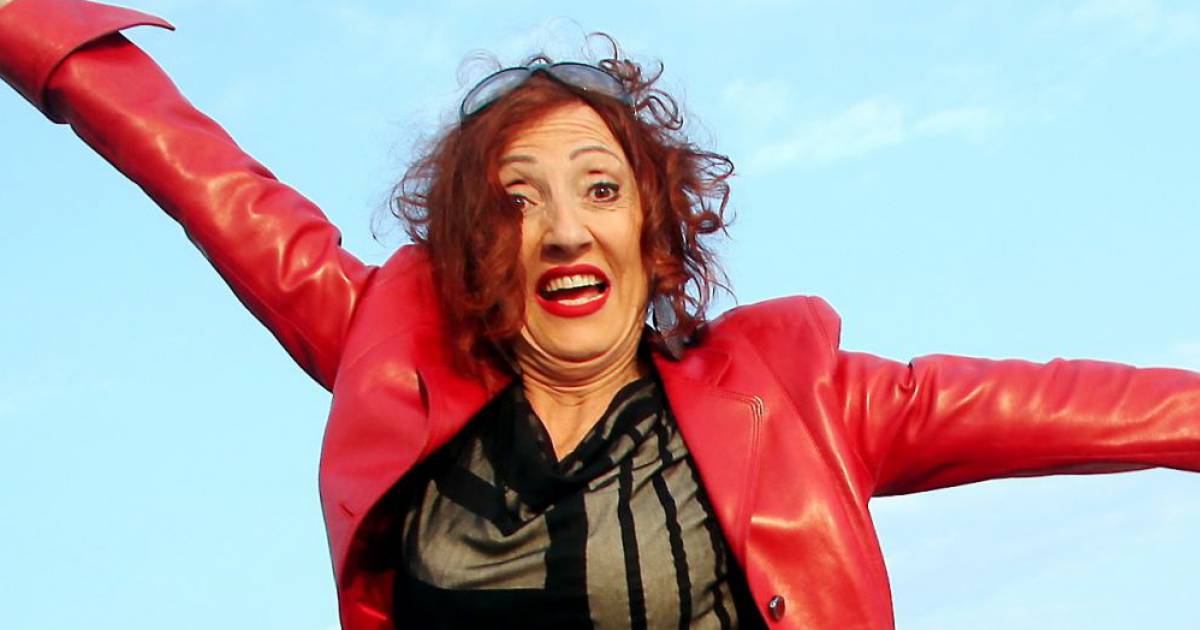 Noëlle Perna (alias Mado la Niçoise), le 27 octobre 2014 à Nice ...