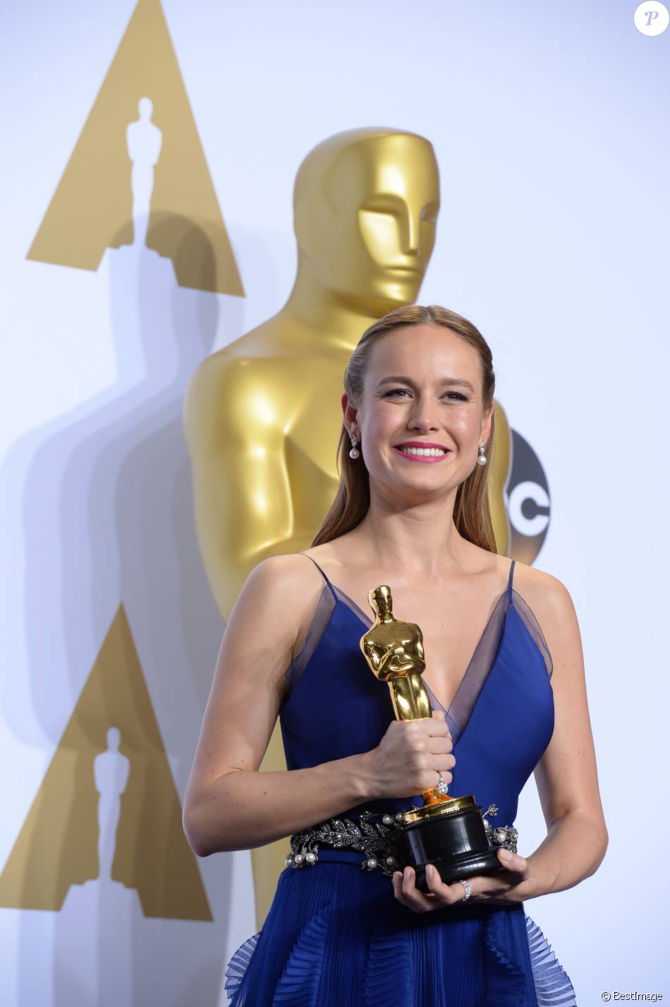 Brie Larson (Oscar de la meilleure actrice pour le film Room) - Press ...