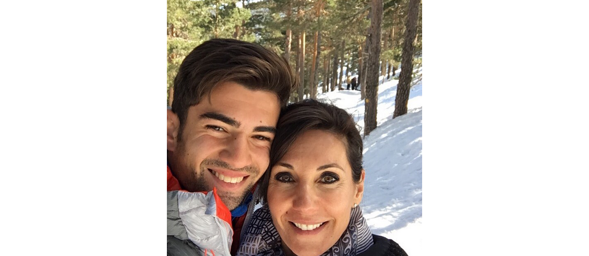 Photo : Enzo Zidane et sa maman Véronique lors d'un séjour à la ...