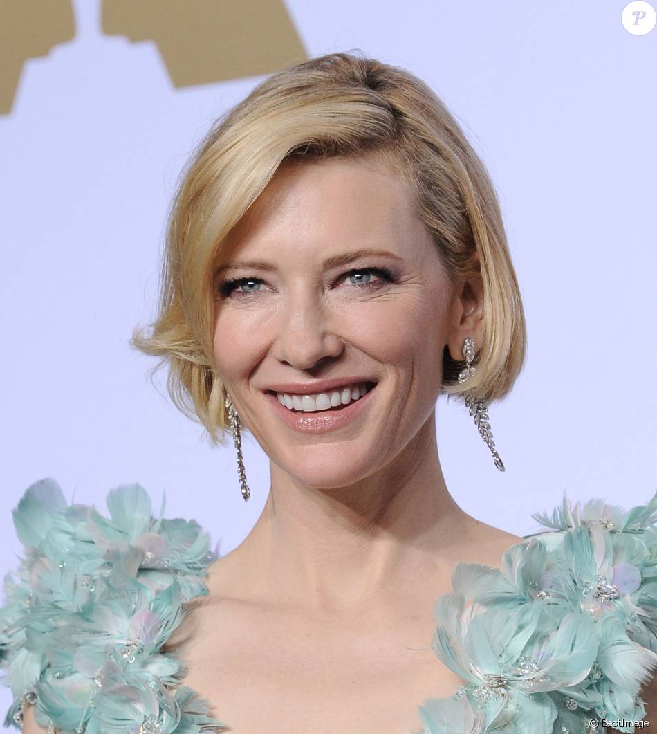 Cate Blanchett - Press Room de la 88ème cérémonie des Oscars à ...