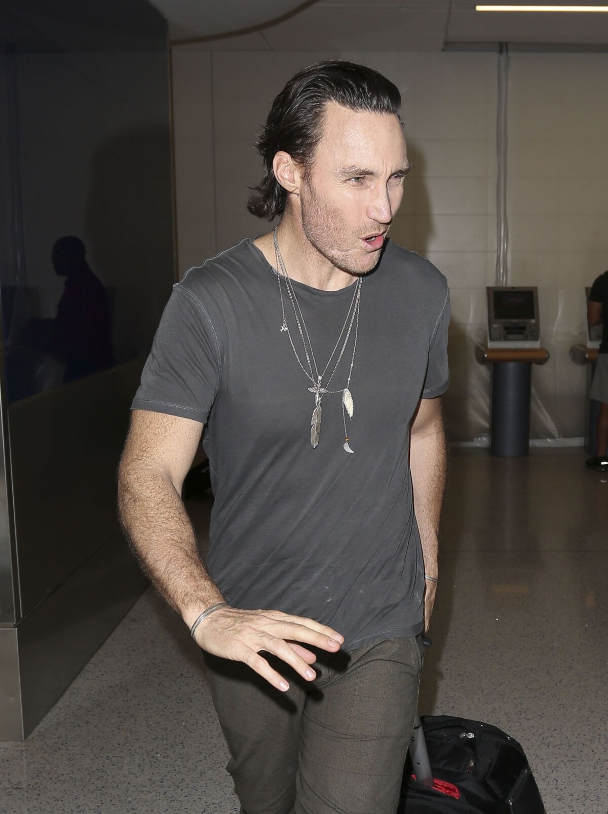 Photo : Callan Mulvey à Los Angeles, le 27 octobre 2014. - Purepeople
