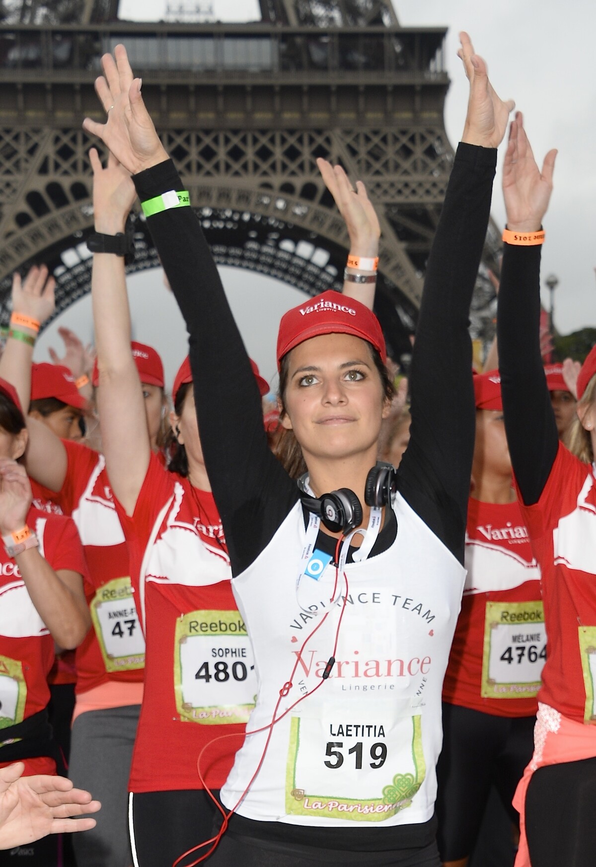 Photo : Laetitia Milot - Départ de la 19e édition "La Parisienne" à ...