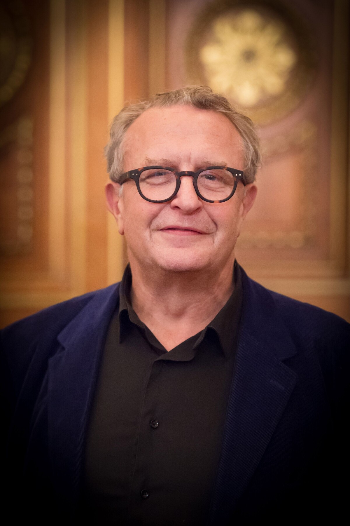 Photo : Michel Field, à l'Hôtel de Ville de Paris le 8 décembre 2015 ...