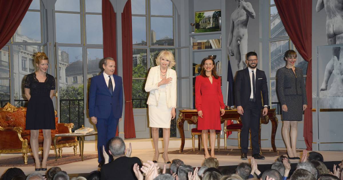 Exclusif - Camille Hugues, Raymond Acquaviva, Amanda Lear, Marie Parouty, Édouard Collin et ...