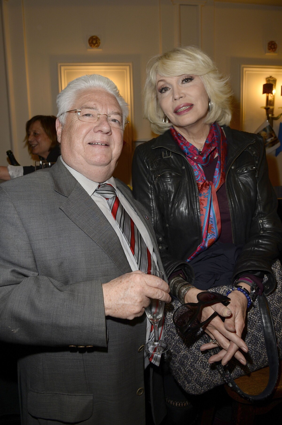 Photo : Exclusif - Amanda Lear et guest - Députés et sénateurs à la ...