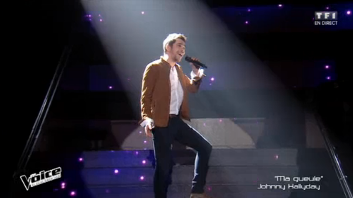 Photo : Sol dans The Voice 5, sur TF1, le samedi 30 avril 2016 ...
