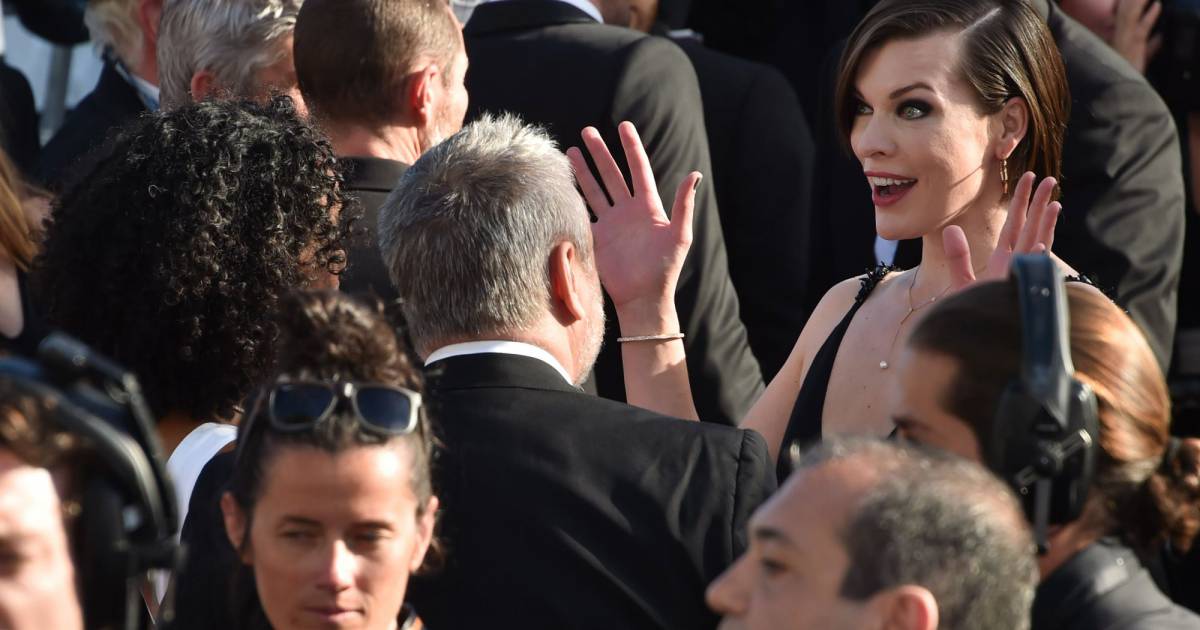 Cannes 2016 : Milla Jovovich, beauté chaleureuse avec son ex-mari Luc ...