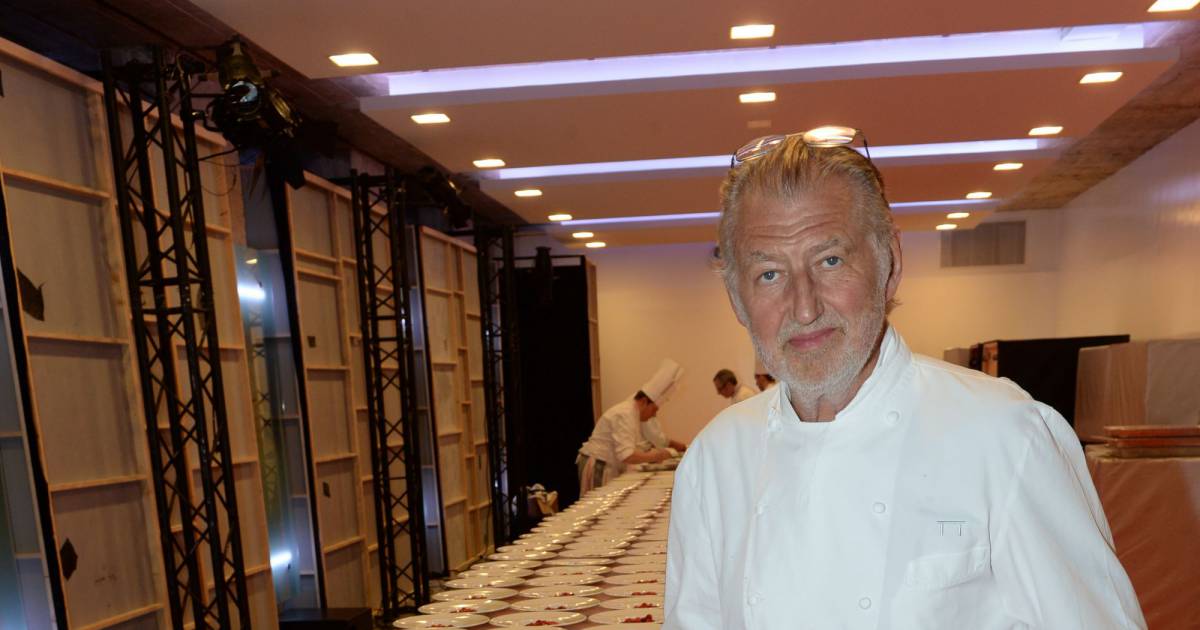 Semi-exclusif - Le chef Pierre Gagnaire - Inauguration de la boutique ...