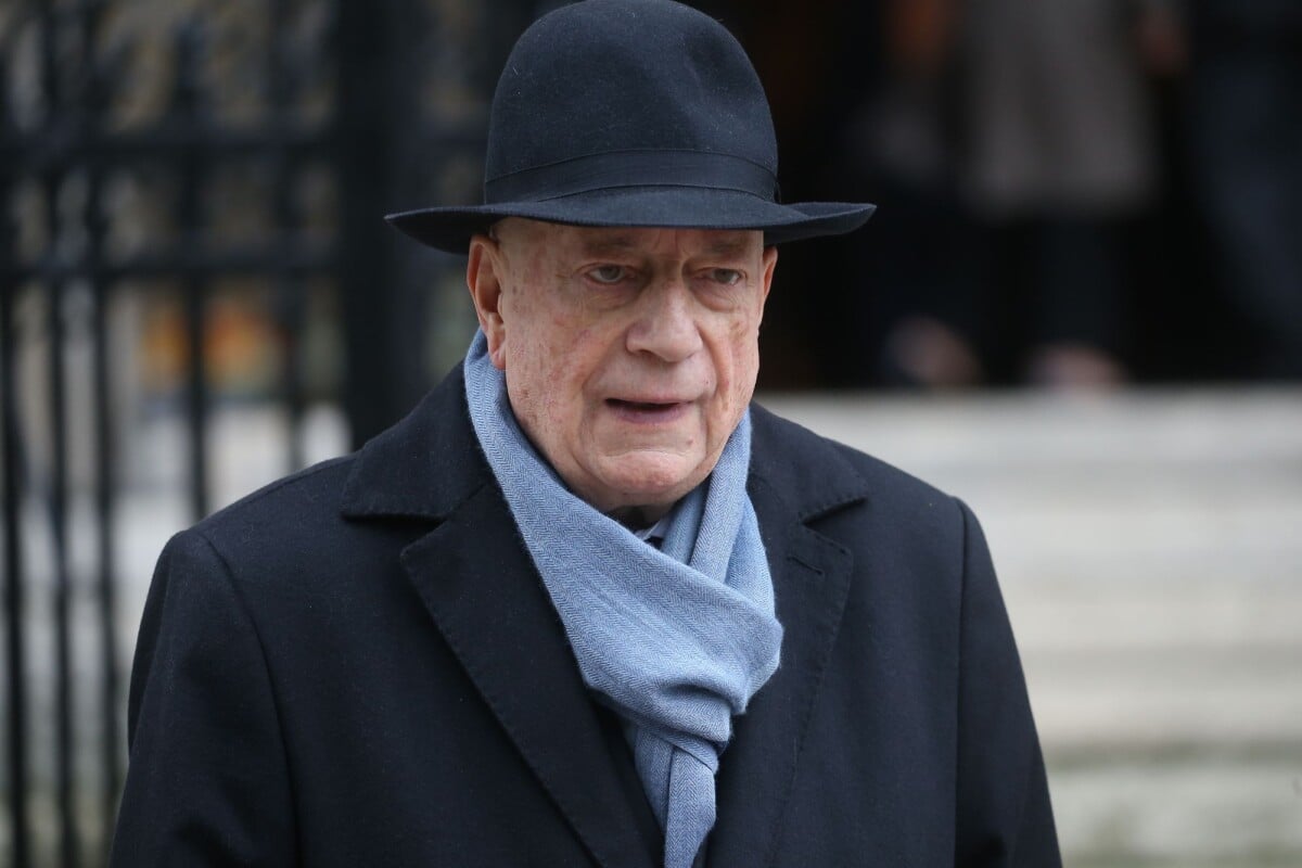 Photo : Hervé Bourges - Obsèques de André Rousselet en la Basilique ...