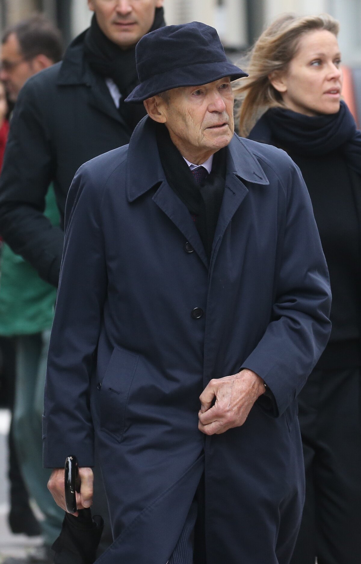Photo : Robert Badinter - Obsèques de André Rousselet en la Basilique ...