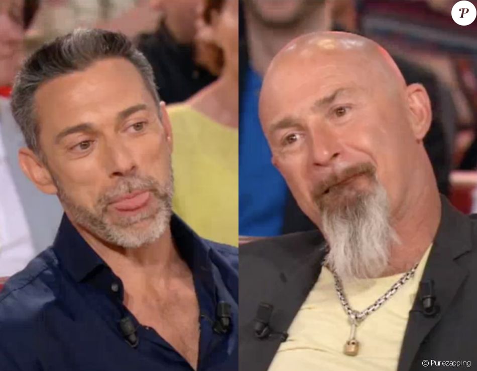 Vincent Lagaf' et Gérard Vivès dans Vivement dimanche, le 12 juin 2016 ...