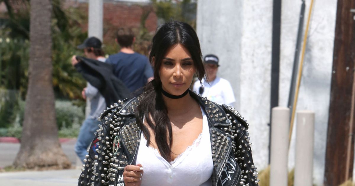 Kim Kardashian est allée à un rendez-vous d'affaires avec la compagnie ...