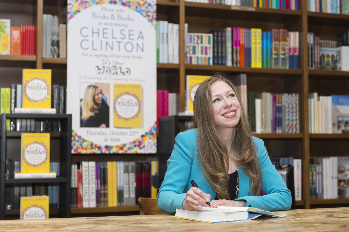 Photo : Chelsea Clinton à Coral Gables, Floride, le 22 octobre 2015 ...
