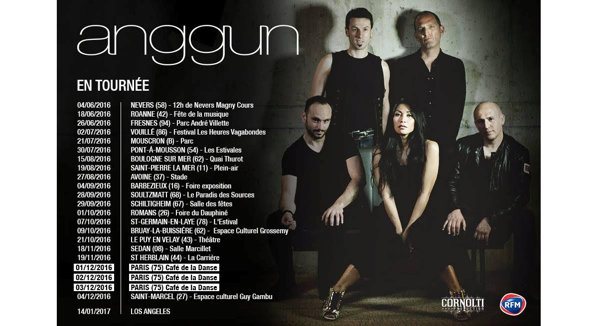Photo : Anggun en tournée - Purepeople