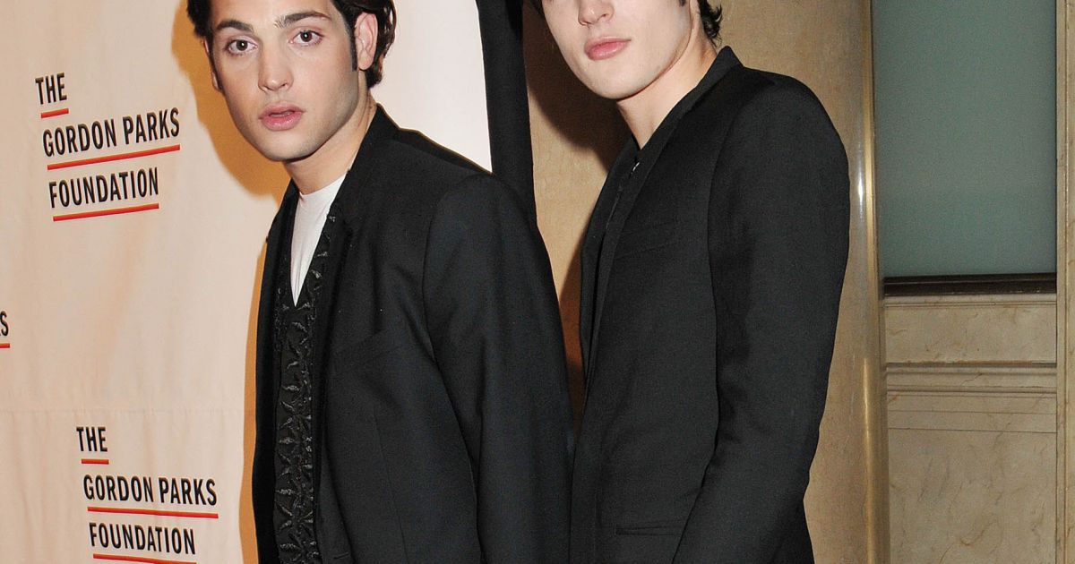 Peter Brant Jr. et Harry Brant au Dîner de la Fondation Gordon Parks à ...