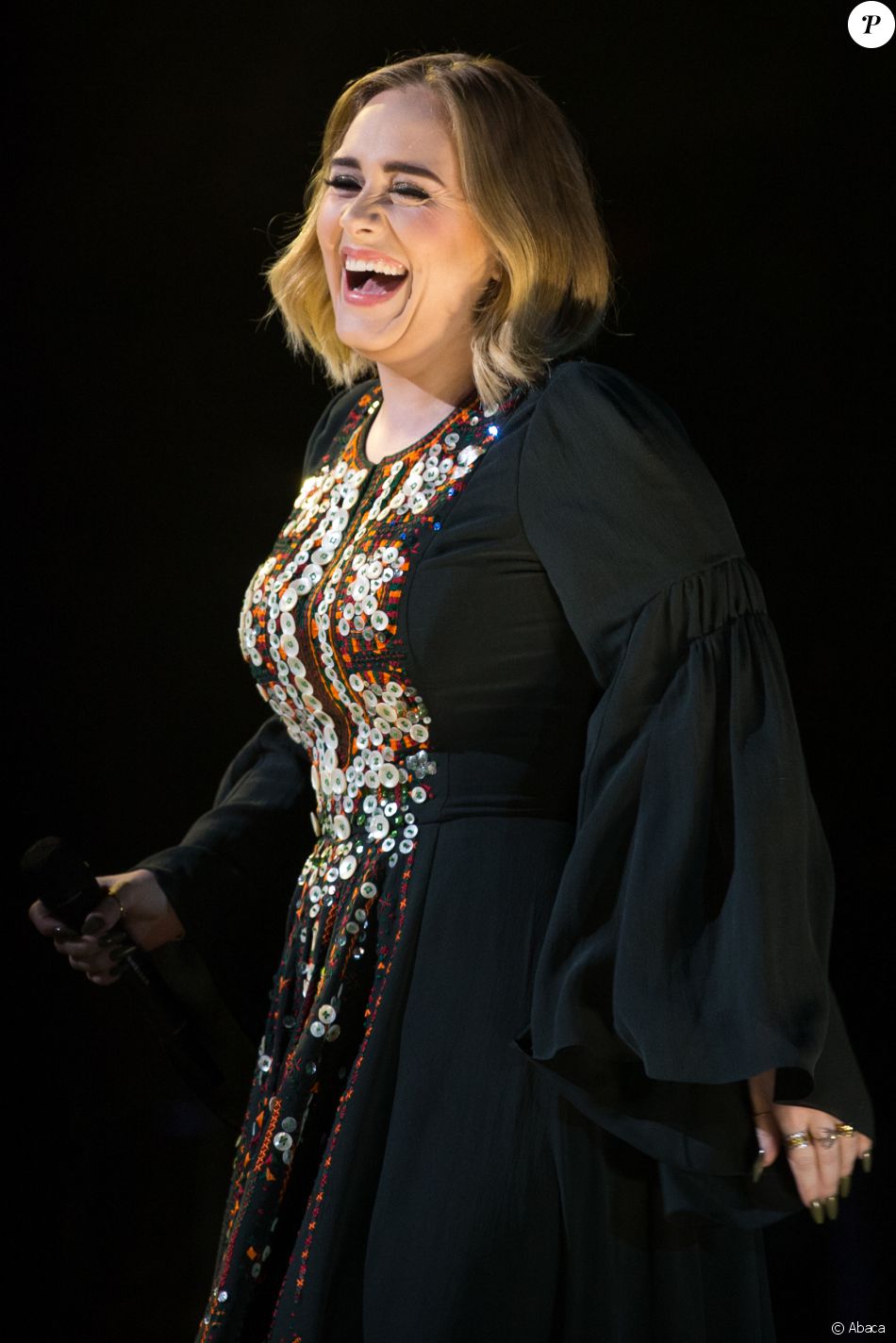 Concert de Adele à l'occasion du festival de Glastonbury le 25 juin ...