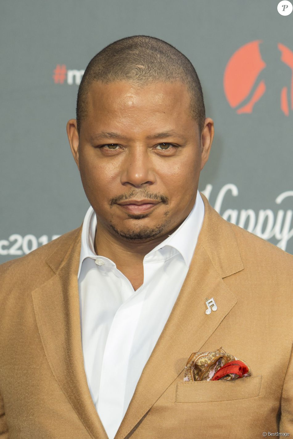 Terrence Howard lors de la soirée d'anniversaire du 55ème festival de ...