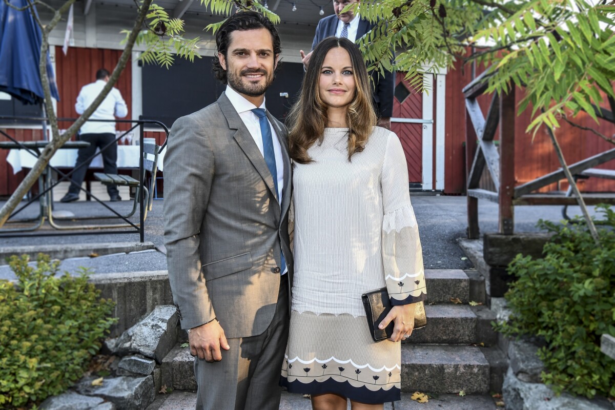 Photo : La princesse Sofia de Suède (Sofia Hellqvist) et son mari le prince Carl Philip de Suède ...
