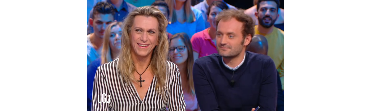 Photo : Brigitte Boréale dans le nouveau Grand Journal, le 5 septembre ...