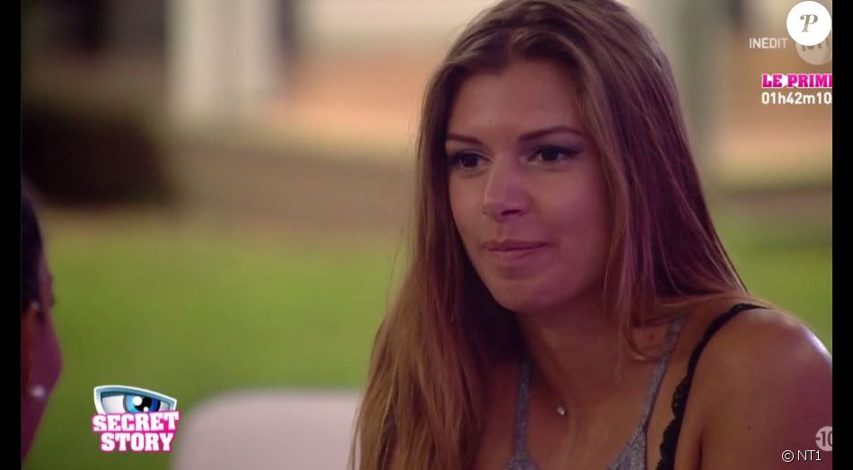 Maeva - Secret Story 10, sur NT1. Le 7 septembre 2016. - Purepeople