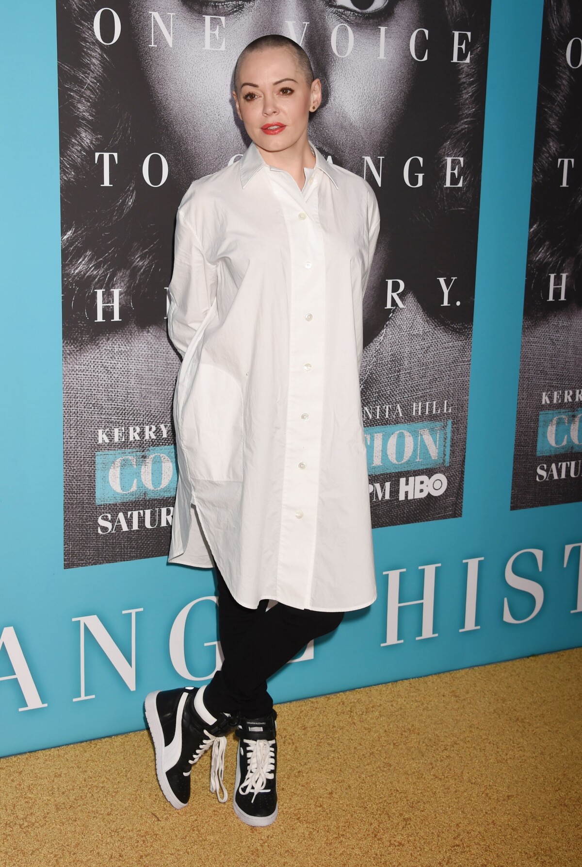 Photo : Rose McGowan à la première du film "Confirmation" aux Studios ...