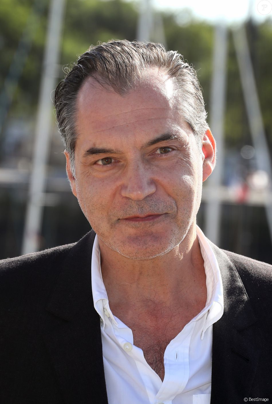 Samuel Labarthe - Photocall de la série Les petits meurtres d'Agatha ...
