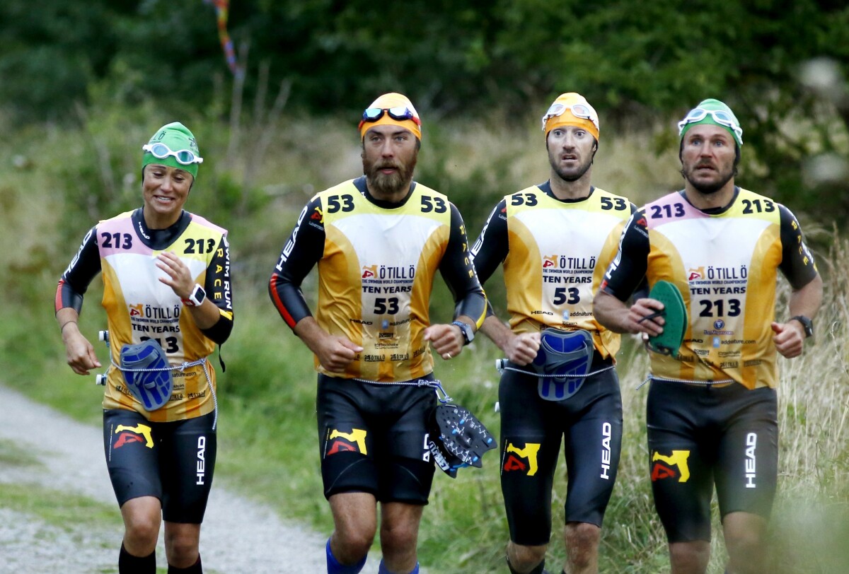 Photo : Pippa Middleton lors de l'Otillo Swim-Run World Championship ...