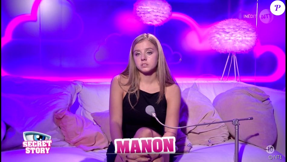 Manon - Secret Story 10 sur NT1, le 30 septembre 2016. - Purepeople