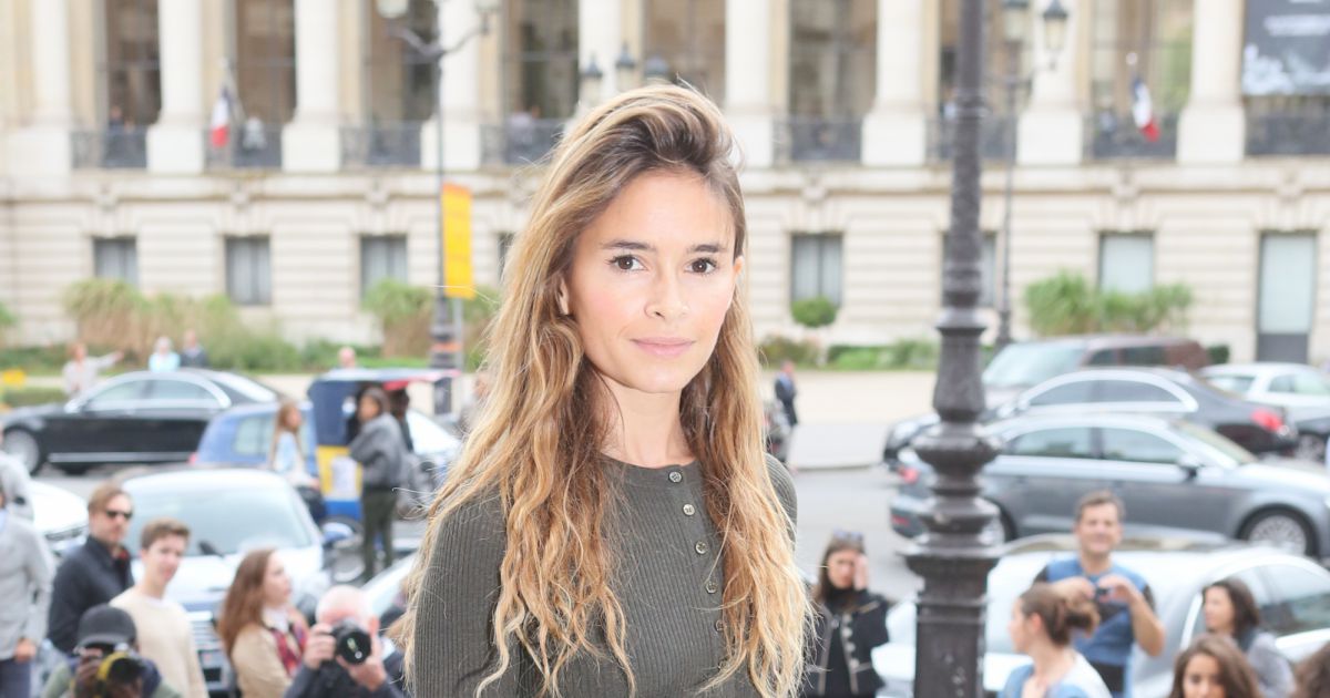 Miroslava Duma (Mira Duma) arrivant au défilé de mode Mugler ...