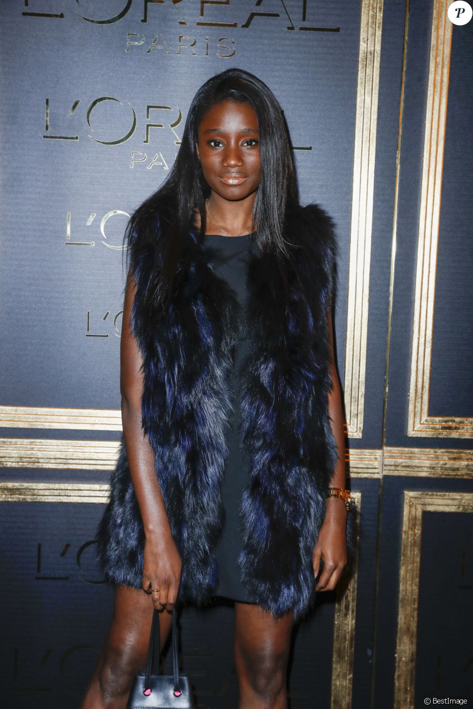 Karidja Touré - Photocall - Soirée Gold Obsession de L'Oréal à la ...