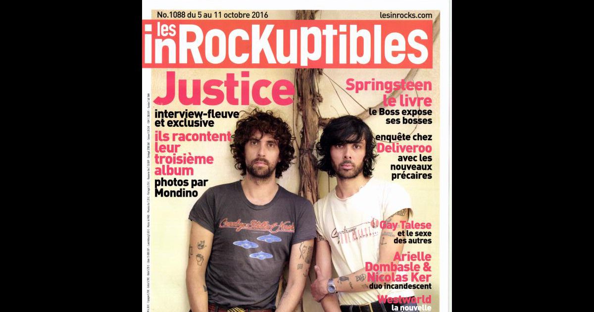 Les Inrocks, en kiosques le 5 octobre 2016. - Purepeople