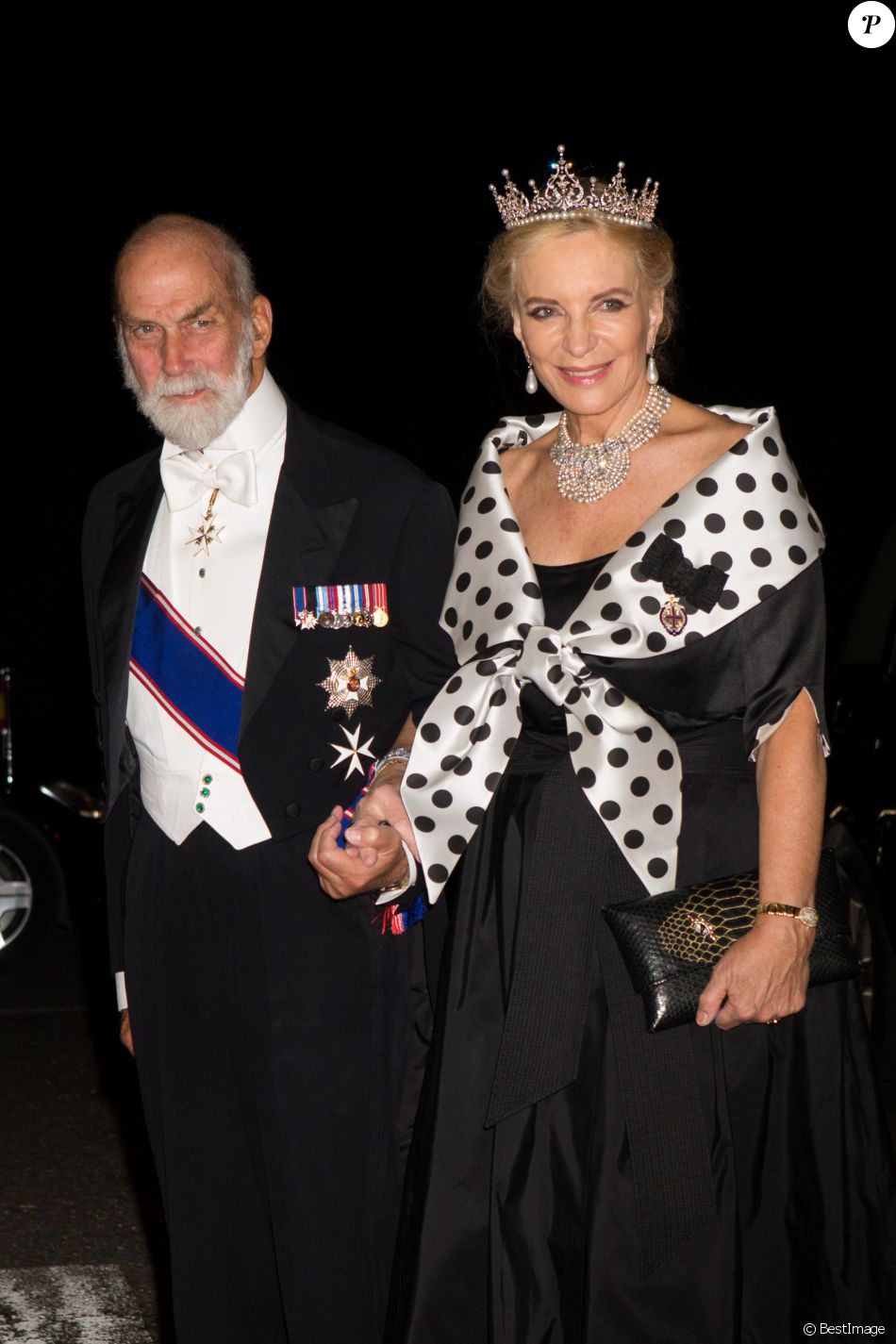 Le prince Michael de Kent et Marie-Christine von Reibnitz, princesse ...