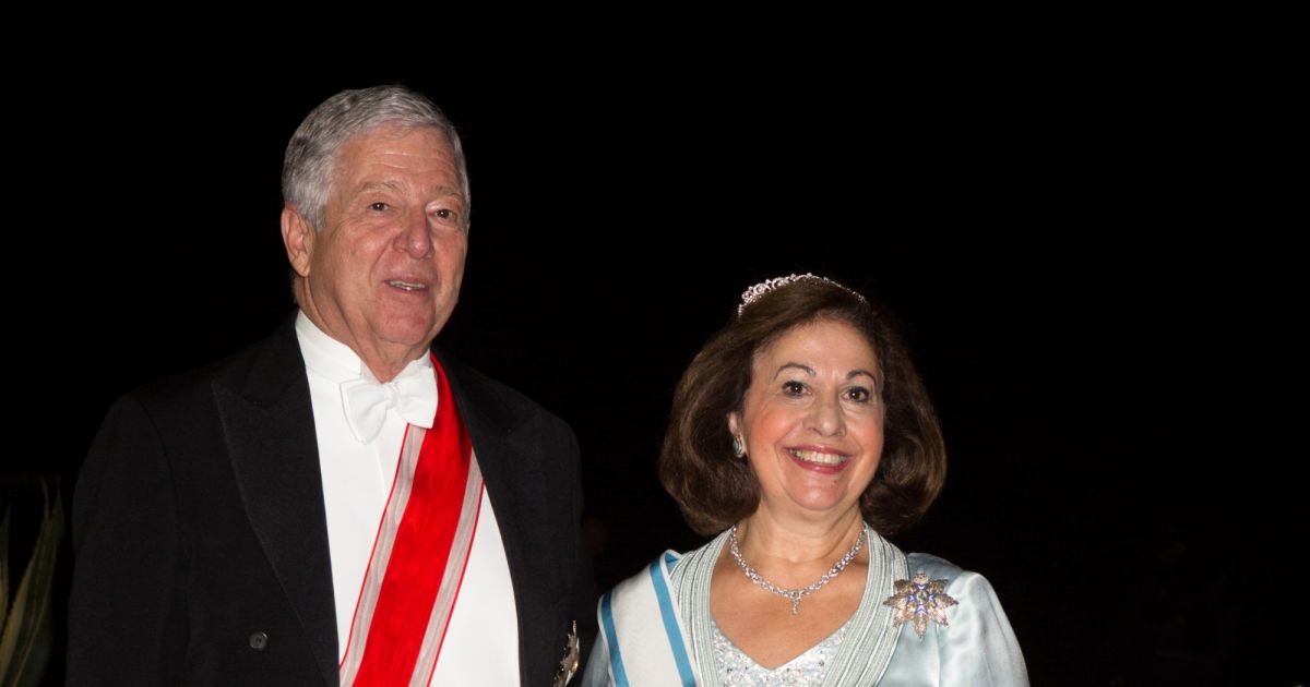 Le prince Alexandre et la princesse Catherine de Serbie arrivent au ...