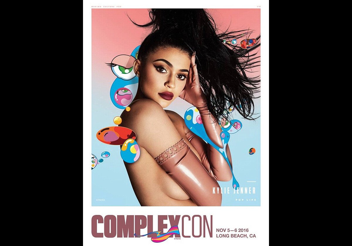 Photo : Kylie Jenner en couverture de "ComplexCon" pour le magazine "Complex", édition des mois ...