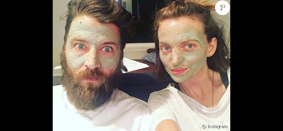 Amanda Booth et son mari Mike Quinones (Instagram). - Purepeople