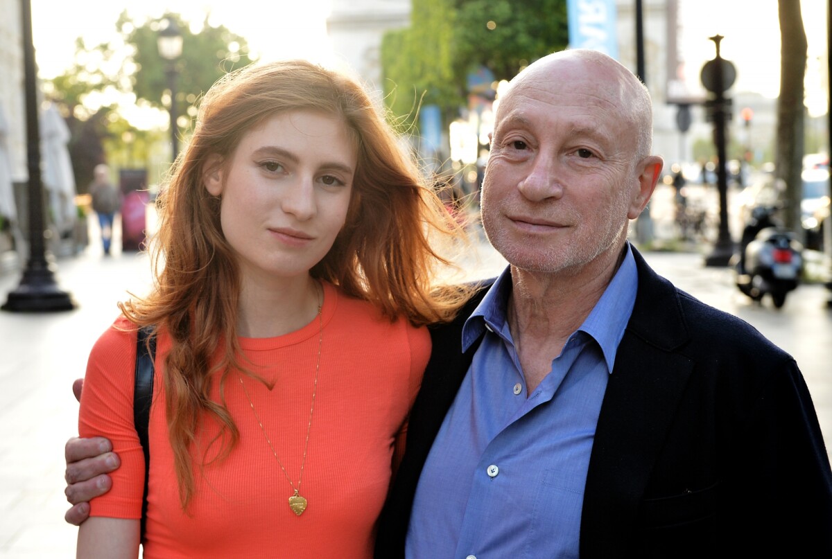 Photo : Exclusif - Agathe Bonitzer et son père Pascal Bonitzer ...