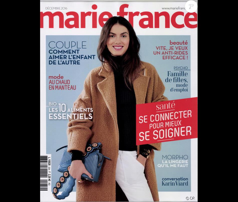 Le magazine Marie France du mois de décembre 2016 - Purepeople