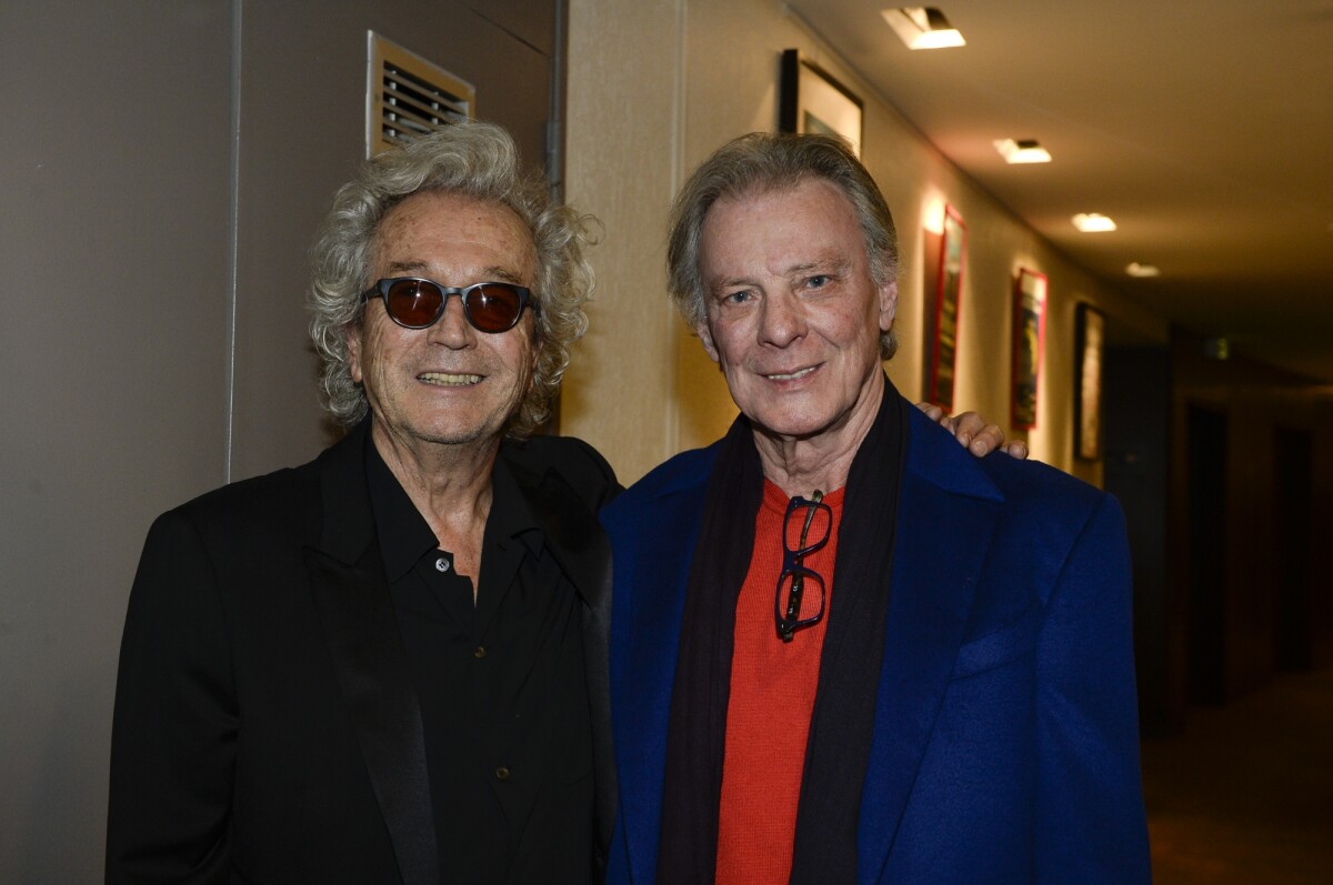 Photo : Exclusif - Luc Plamondon et Herbert Léonard lors de la générale ...