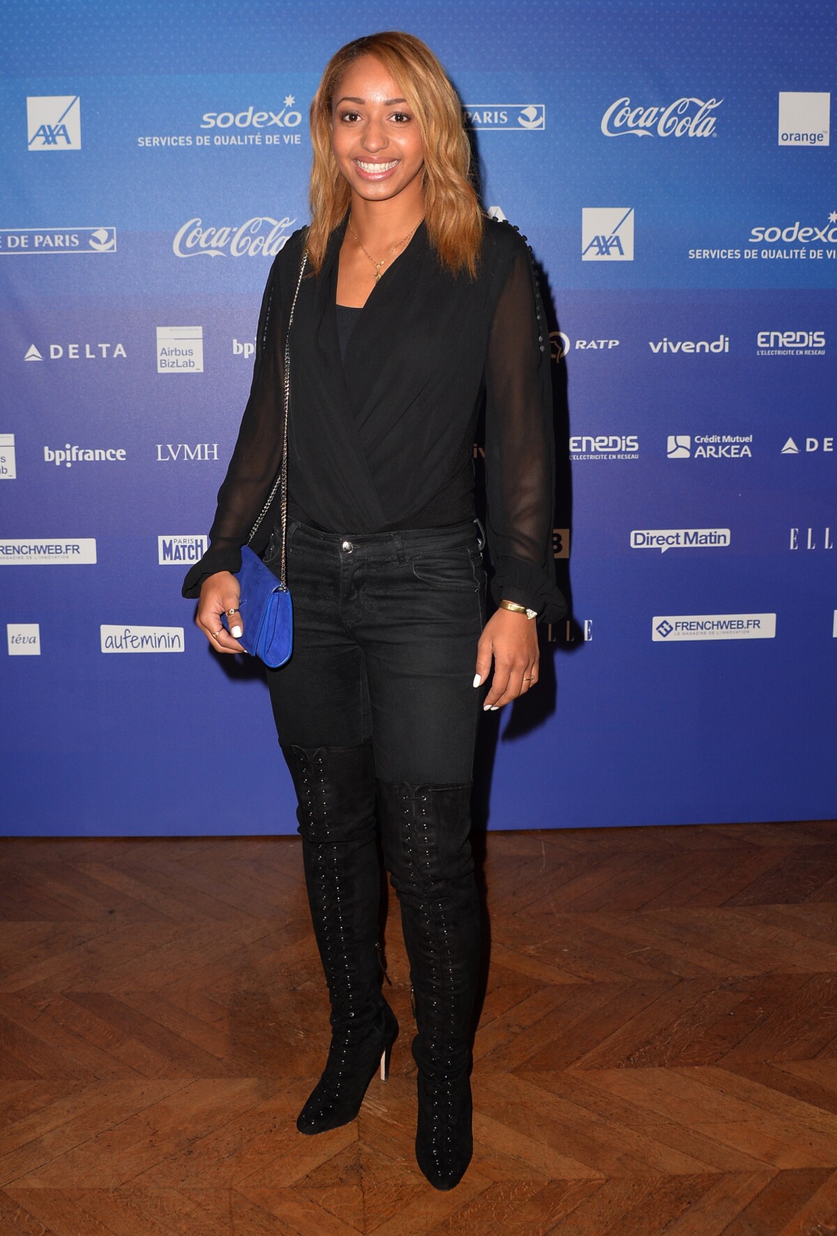 Photo : Exclusif - La boxeuse Estelle Mossely, récompensée dans la ...