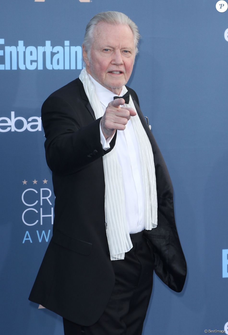 Jon Voight à la cérémonie des Critics' Choice Awards au Barker Hangar à ...