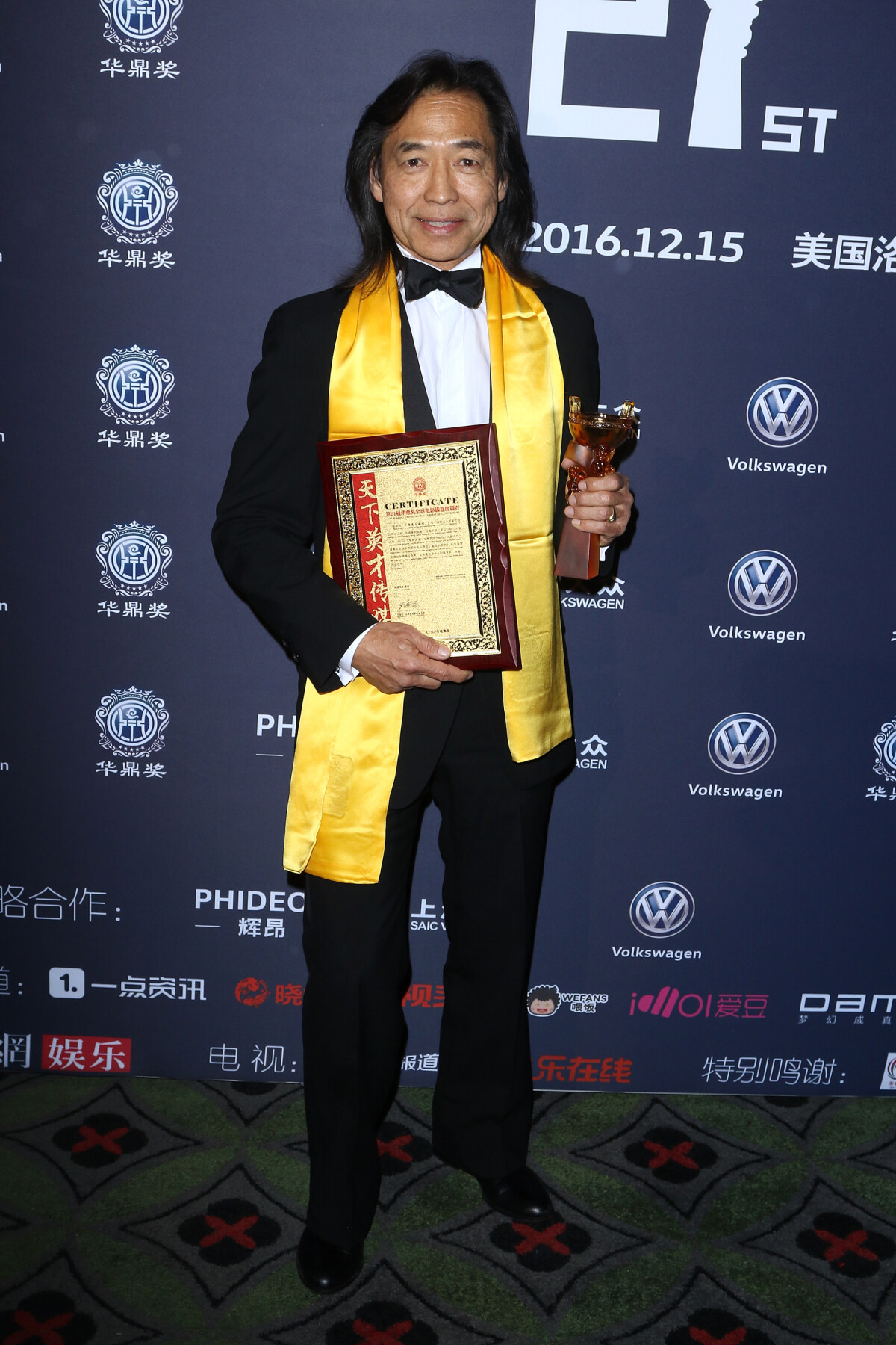 Photo : Jeff Imada lors des 21e Huading Global Film Awards à The ACE ...
