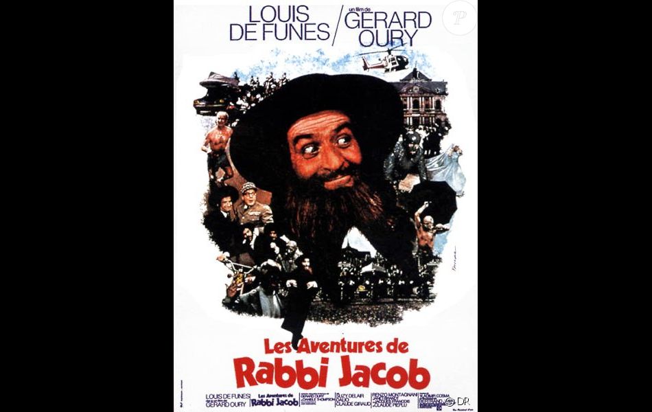 Affiche du film Les Aventures de Rabbi Jacob (1973) - Purepeople