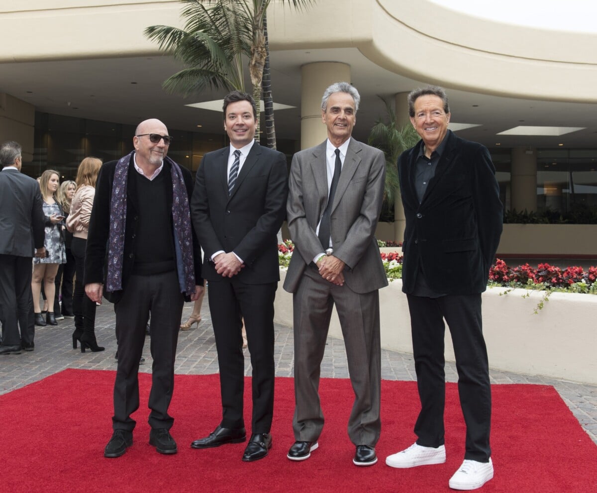Photo : Lorenzo Soria, Jimmy Fallon, Allen Shapiro et Barry Adelman ...
