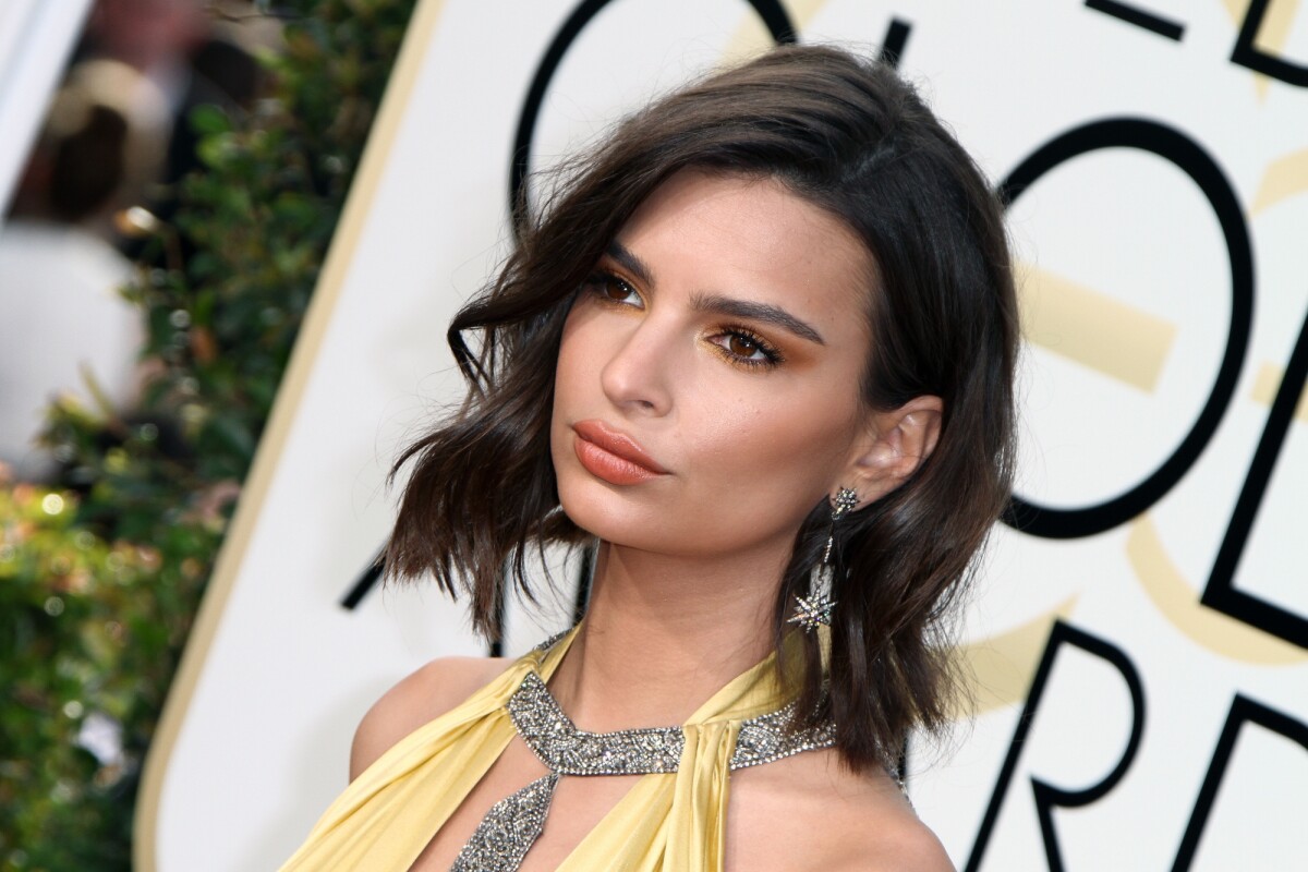 Photo : Emily Ratajkowski - 74ème cérémonie annuelle des Golden Globe ...