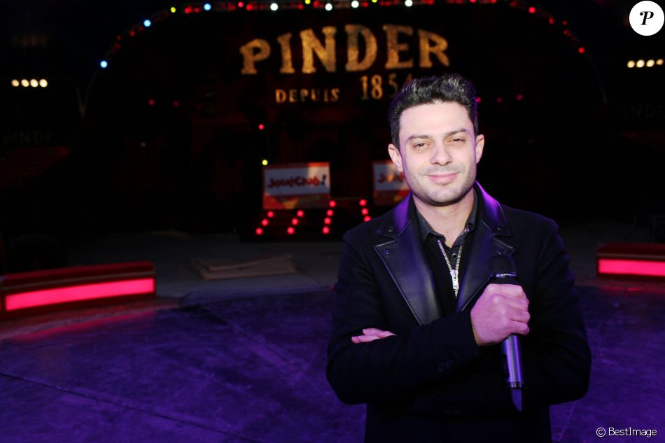 Grégory Bakian lors du 9ème Gala Handicirque au cirque Pinder, sur la ...