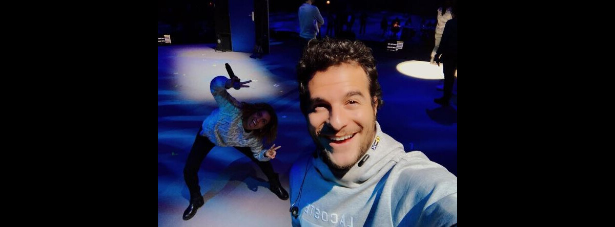 Photo : Amir et Tal au concert des Enfoirés. Instagram, janvier 2017 ...