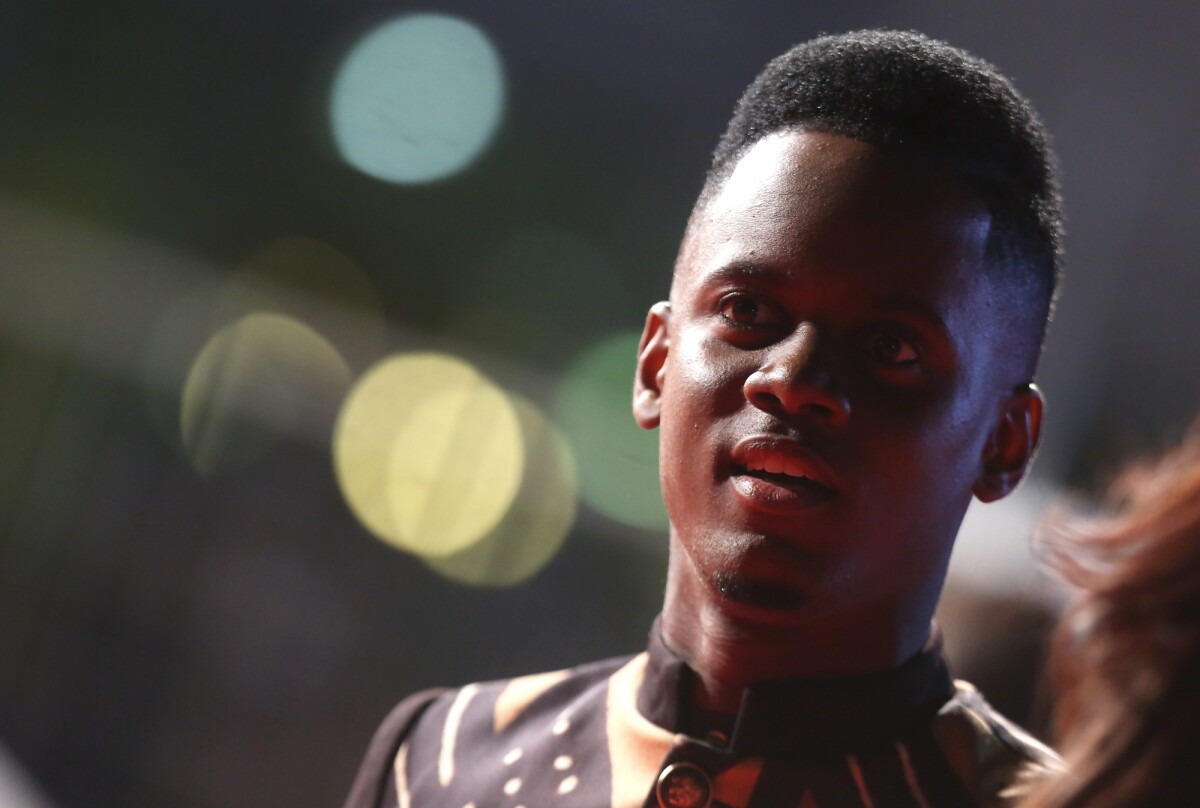 Photo : Black M à la 18ème cérémonie des "NRJ Music Awards" au Palais ...