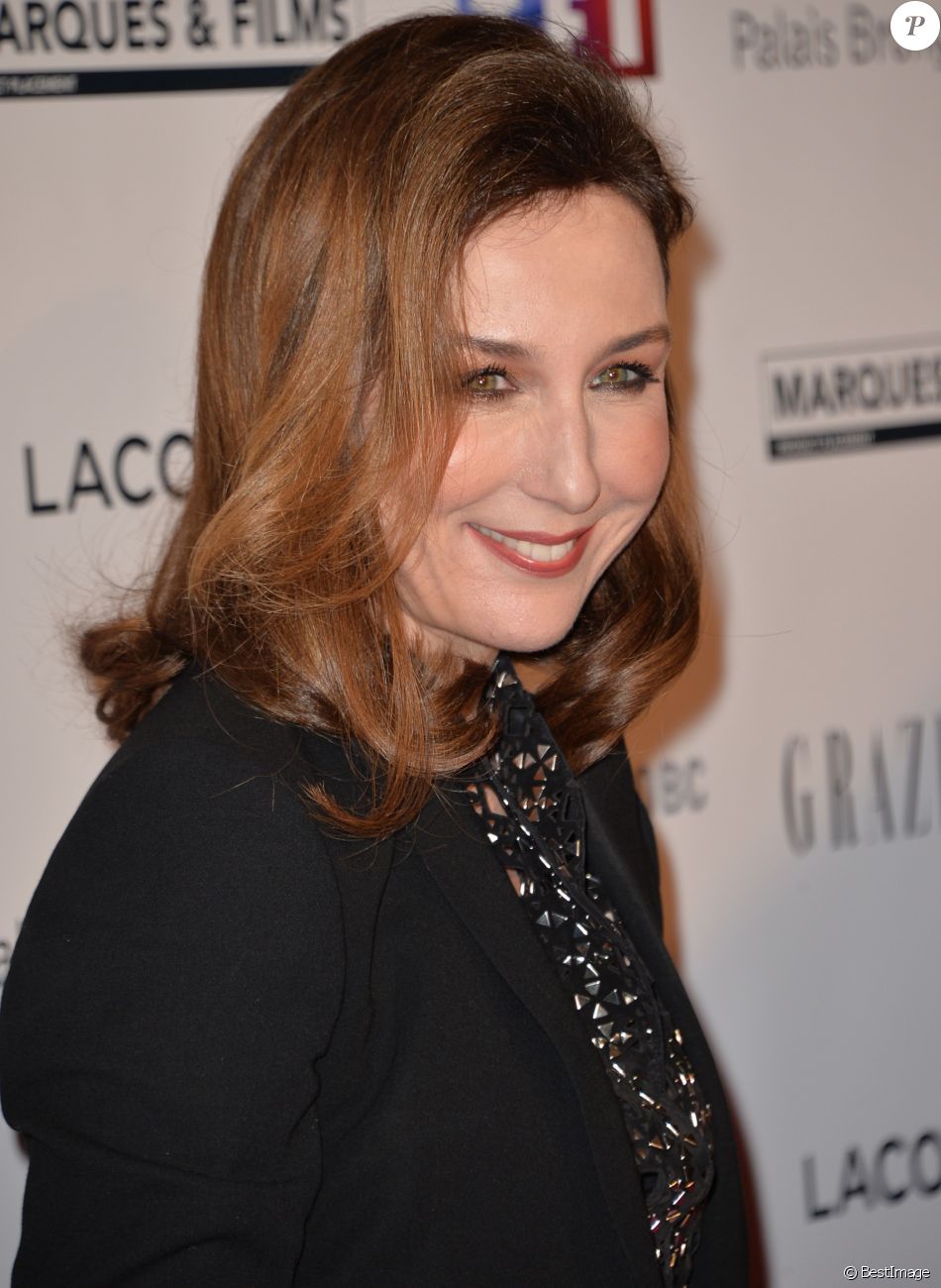 Elsa Zylberstein à la 24e cérémonie des Trophées du Film Français au ...