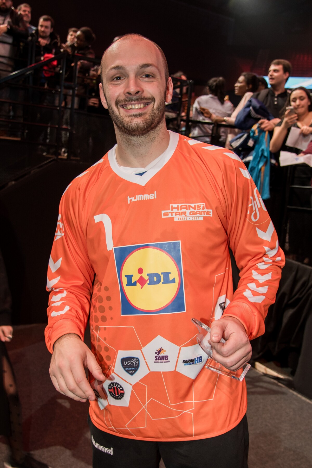 Photo : Vincent Gérard lors du Hand Star Game à l'AccorHôtels Arena de ...